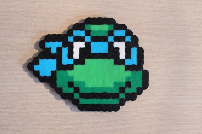Teenage Mutant Ninja Turtles Pixel Art Bead Sprites | Etsy