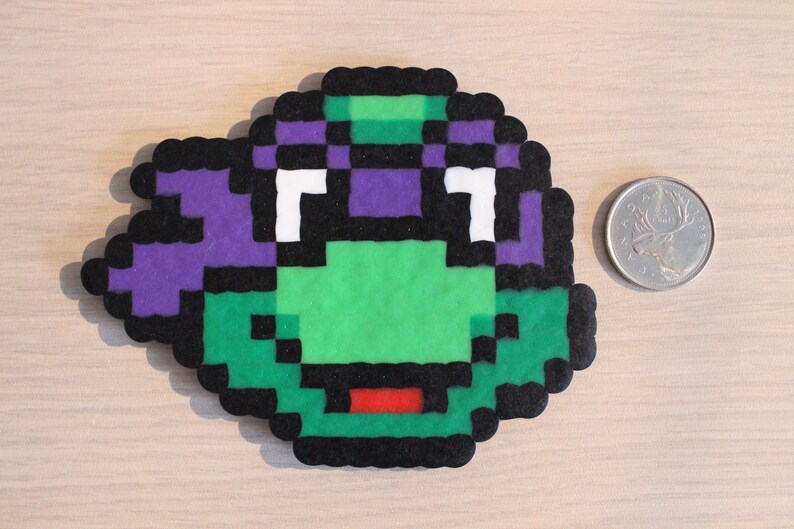 Teenage Mutant Ninja Turtles Pixel Art Bead Sprites | Etsy