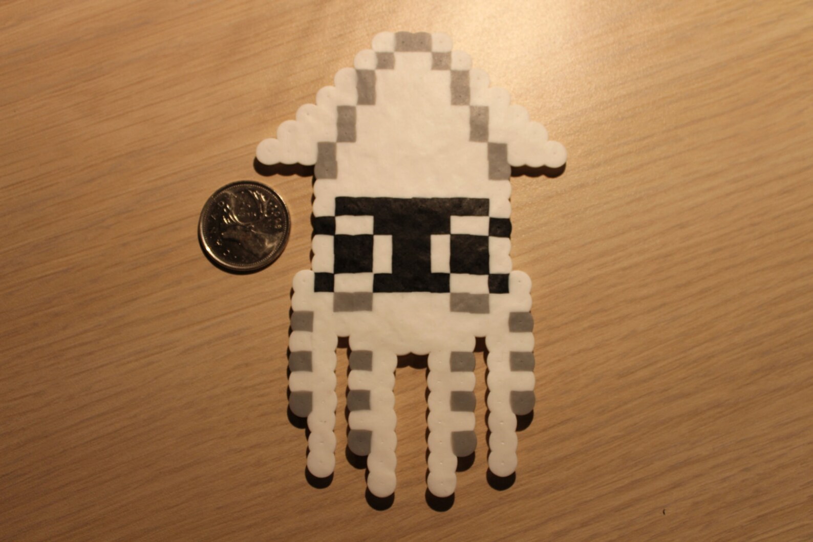 Blooper Pixel Art Bead Sprite from Super Mario Bros | Etsy