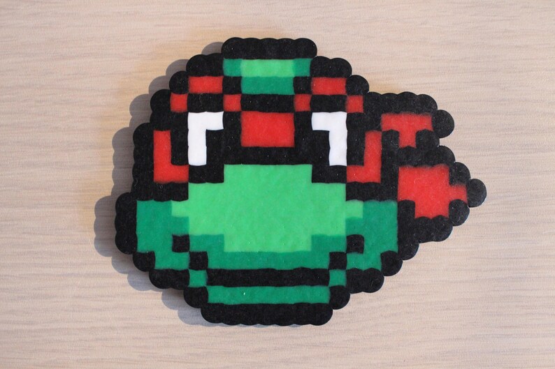 Teenage Mutant Ninja Turtles Pixel Art Bead Sprites | Etsy