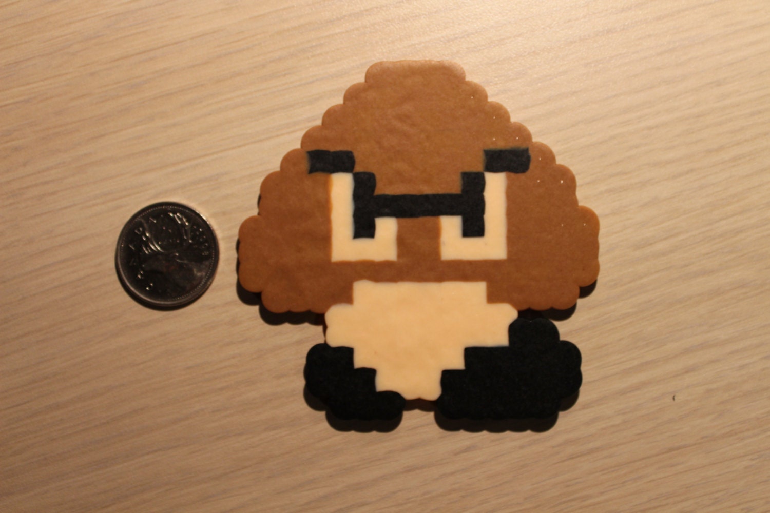 Goomba Pixel Art Bead Sprite from Super Mario Bros | Etsy