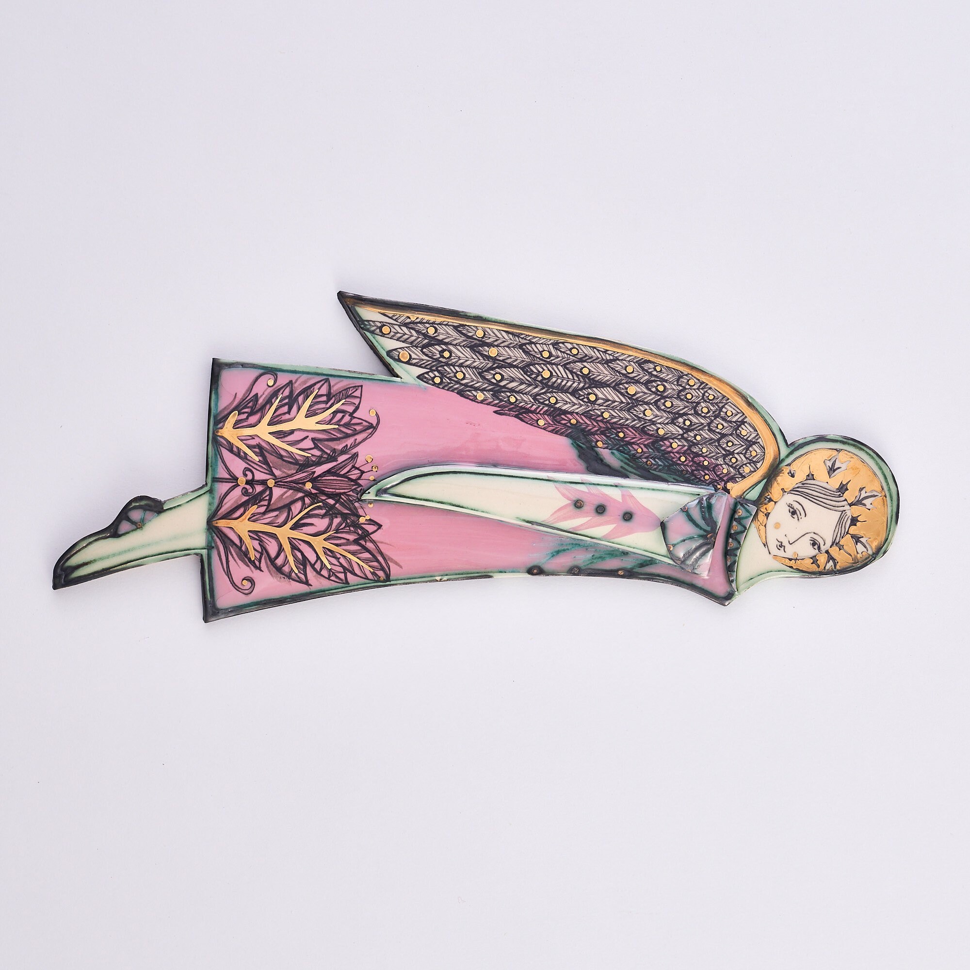 Hanging wall hung angel left hand - Etsy.de