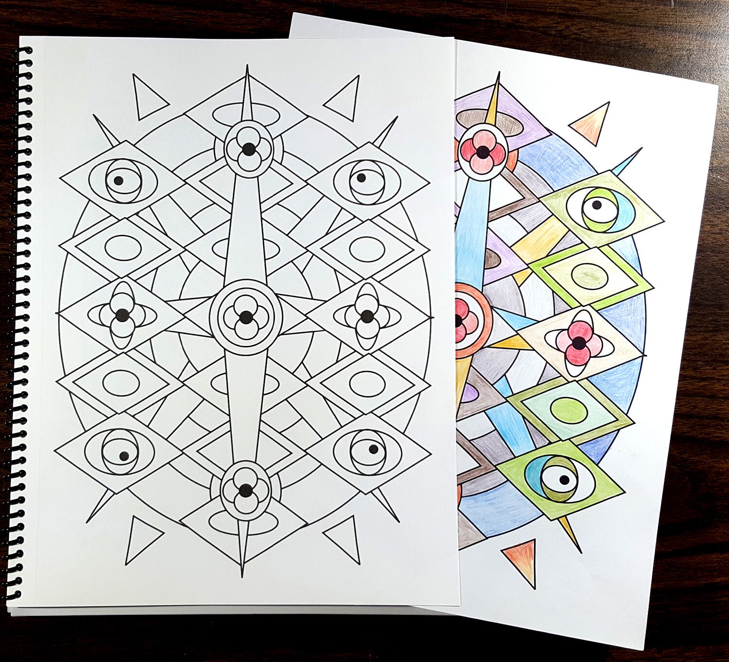 An Eclectic Coloring Book for Everyone Volume Two, Adult Coloring Book ...