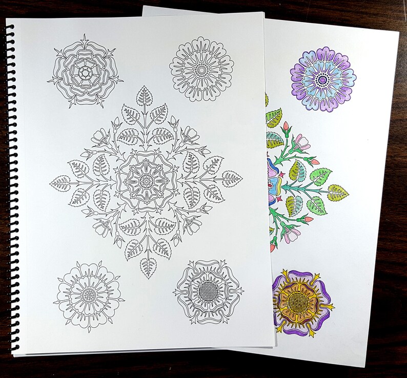 An Eclectic Coloring Book for Everyone Volume Two, Adult Coloring Book ...