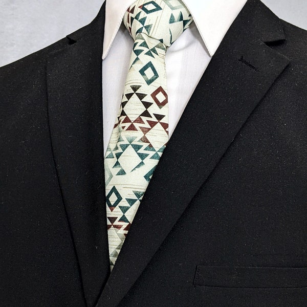 Geometric Ties - Etsy