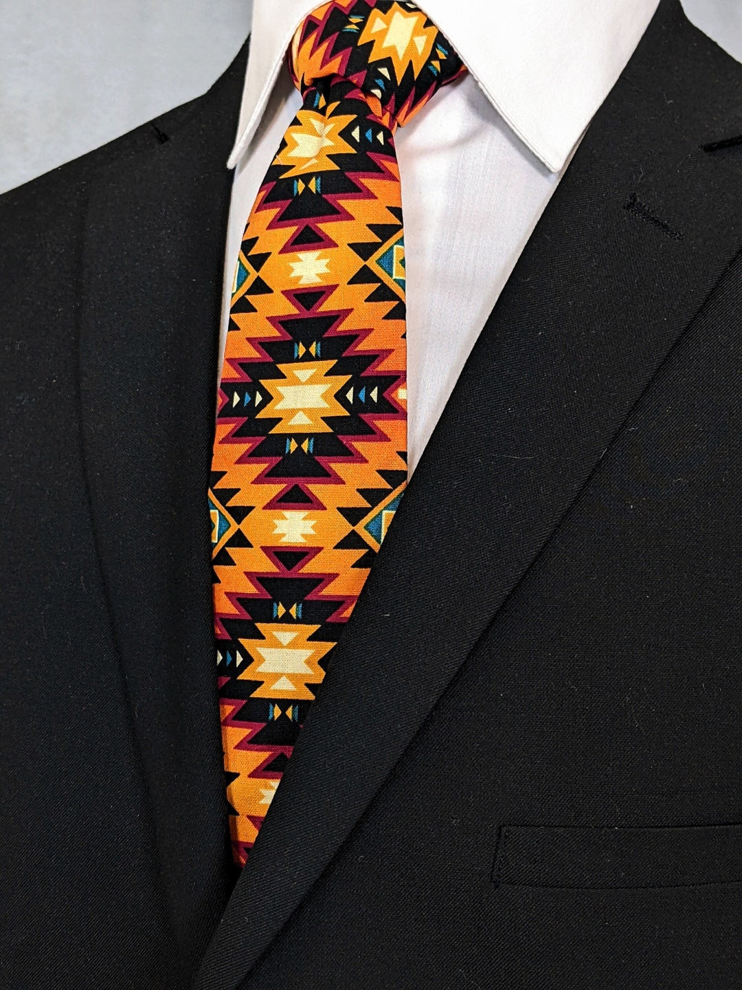 Southwest Native American Style Necktie – Necktie With Native American ...