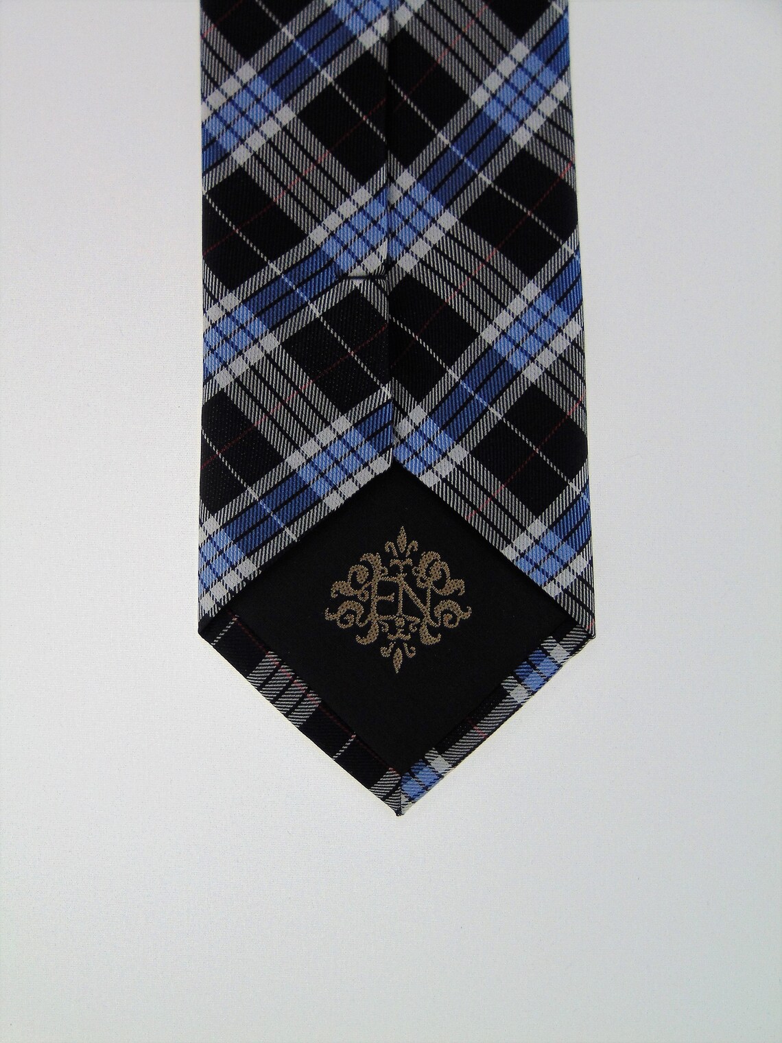 Plaid Necktie – Mens Silk Plaid Ties - Etsy