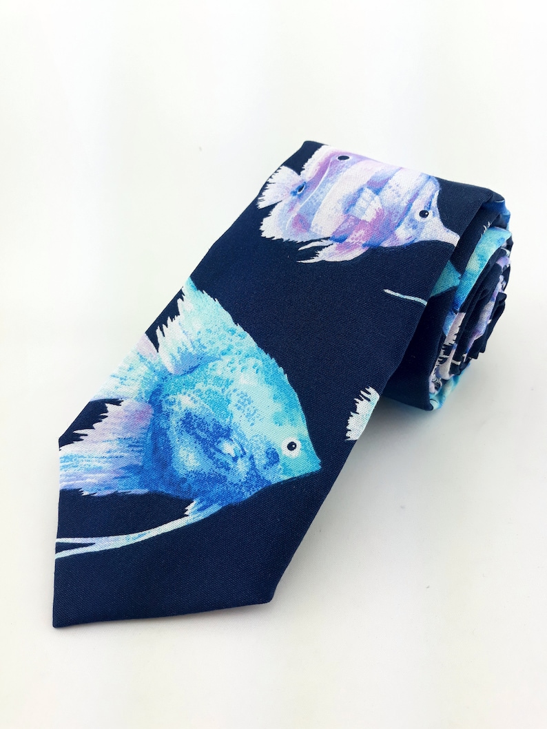Ties with Fish Mens Fish Motif Necktie | Etsy