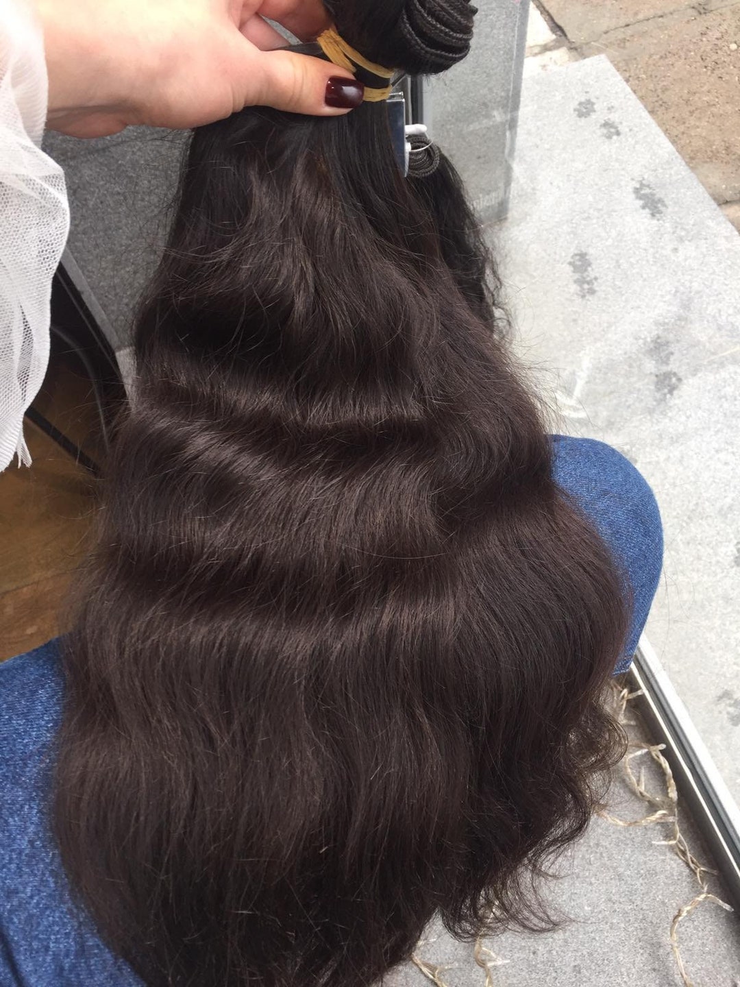 Undyed Slavic Human Hair 21,bulk,natural Hair,luxury Extensions - Etsy