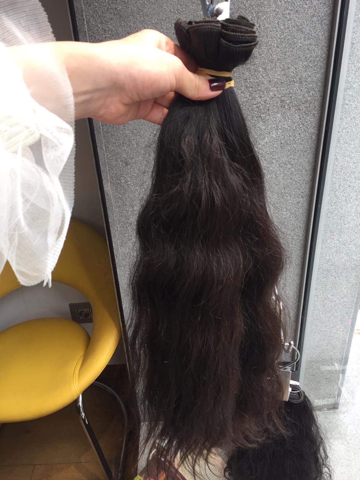 Undyed Slavic Human Hair 21,bulk,natural Hair,luxury Extensions - Etsy