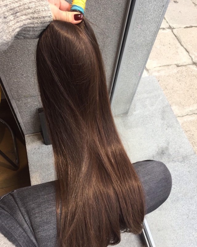 Undyed Slavic Human Hair 24,bulk,natural Hair,luxury Extensions - Etsy