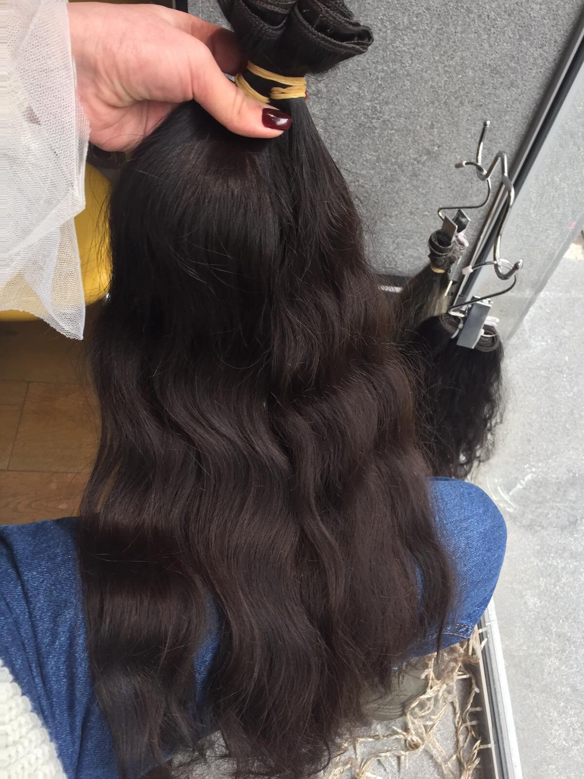 Undyed Slavic Human Hair 21,bulk,natural Hair,luxury Extensions - Etsy