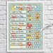 Monster Reward Chart, Editable, Print at Home, Star Chart, Kids Weekly ...