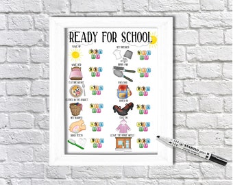 Morning checklist | Etsy