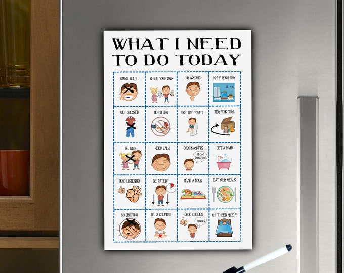 Daily Schedule Time Management Reusable Task List Digital - Etsy