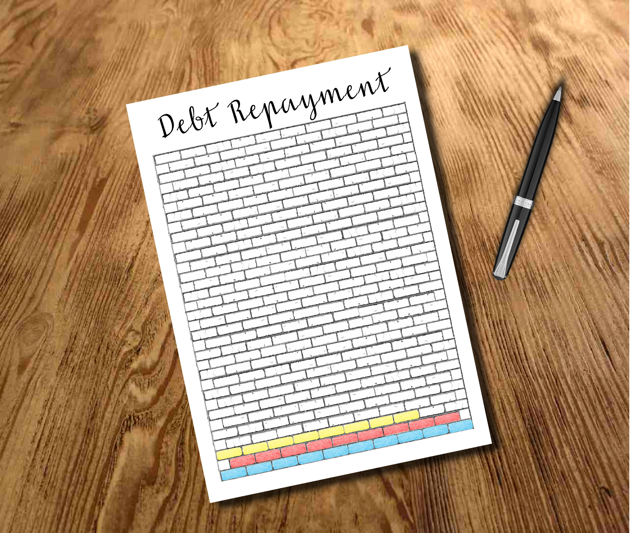 Debt Repayment Plan Printable File Debt Tracker Debt Free - Etsy UK