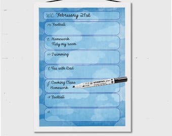 Boys to Do List - Etsy
