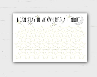 Stay in Bed Chart - Etsy