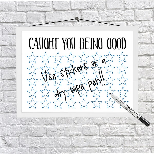 Caught Being Good Chart - Etsy