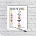 Ready for School, Reward Chart, Visual Schedule, Girls, Kids Planner ...