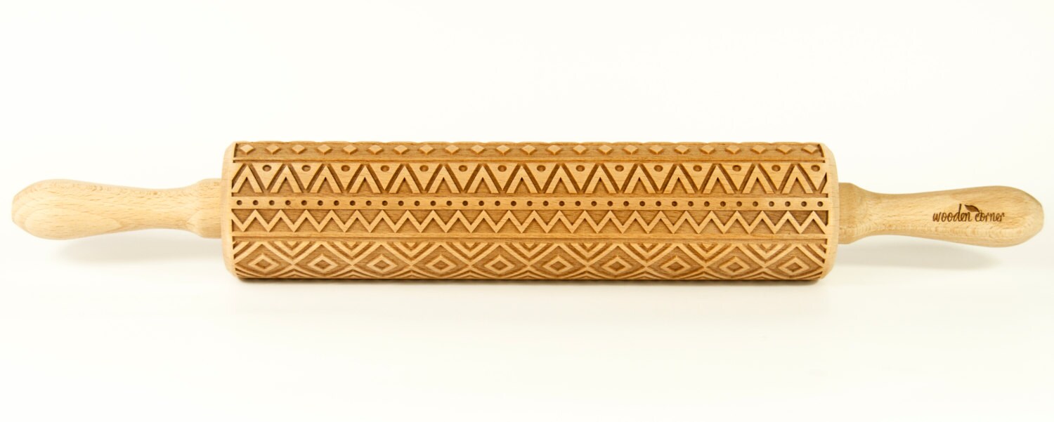 No. R068 Indian Rolling Pin Engraved Rolling Pin Embossed Rolling Pin ...