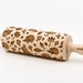 No. R183 HEDGEHOGS Pattern Rolling Pin Engraved Rolling - Etsy