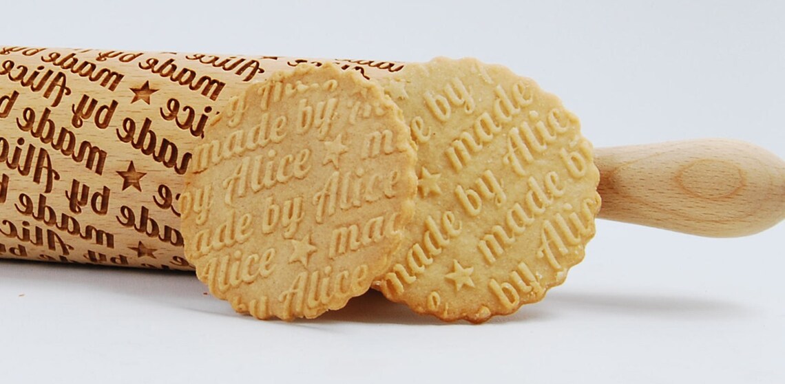 PERSONALIZED Rolling Pin , Occasional Rolling Pin, Made by Pattern ...