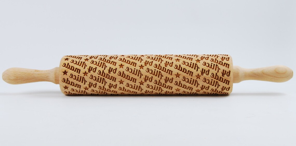PERSONALIZED Rolling Pin , Occasional Rolling Pin, Made by Pattern ...