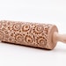 No. R005 POLISH FOLK FLOWERS 2 Rolling Pin Engraved Rolling - Etsy