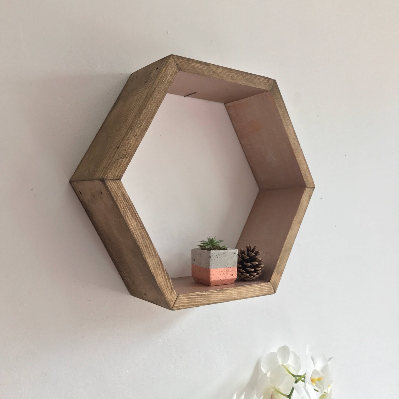 Honeycomb Shelf Copper Copper Shelf Behive Shelf Hexagon - Etsy