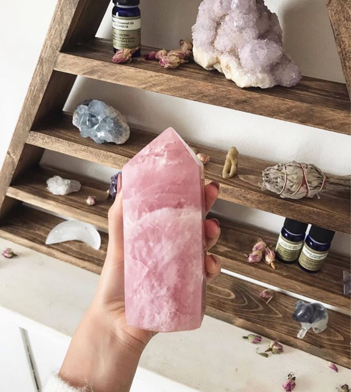 XXL Triangle Display Wall Altar Display Shelf Altar Large - Etsy