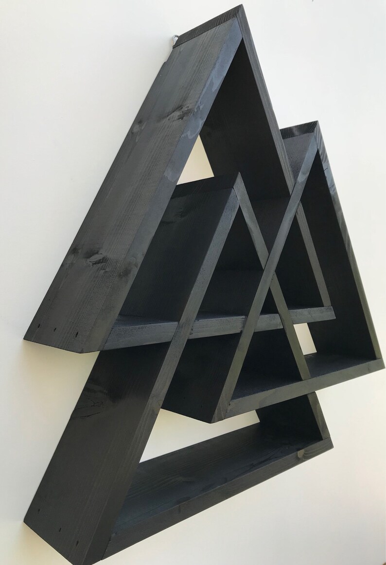 Valknut Cool Crystal Shelf Display Shelf Centerpiece - Etsy