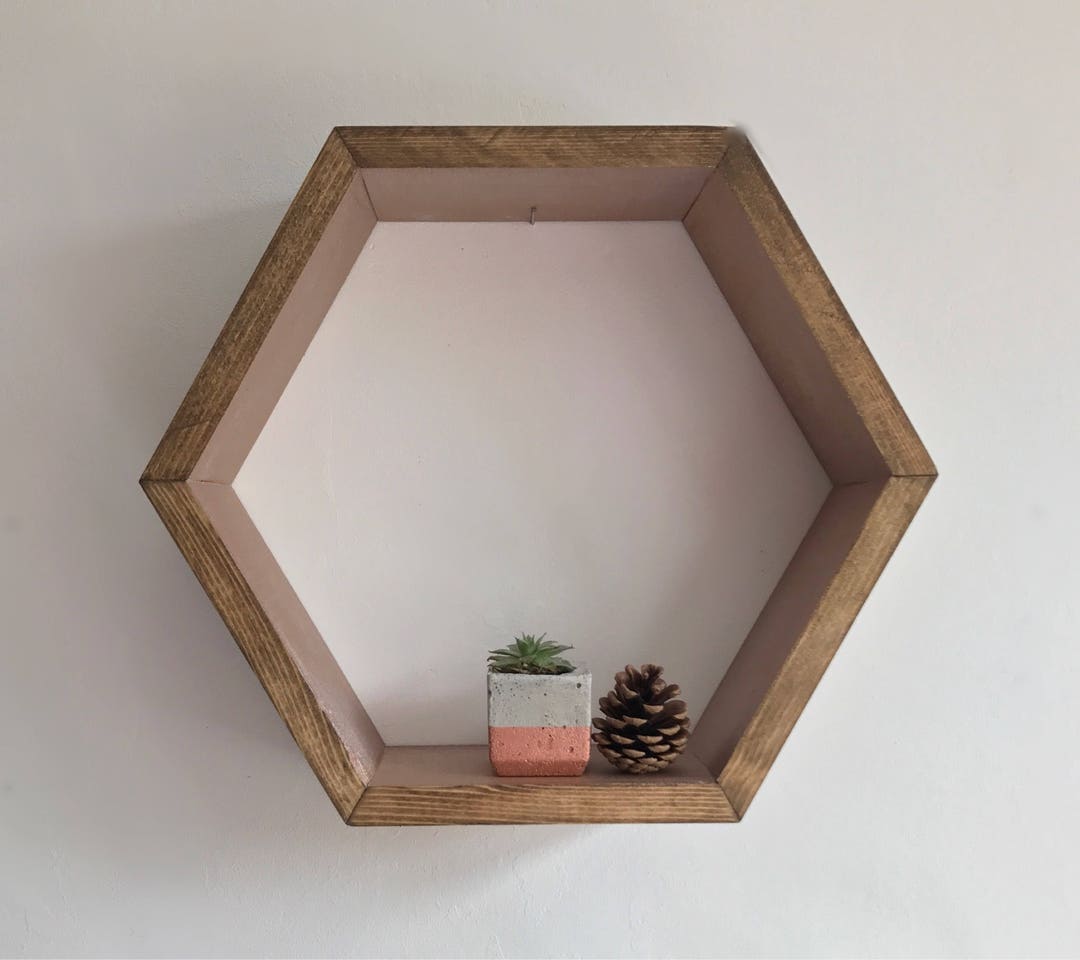 Honeycomb Shelf Copper Copper Shelf Behive Shelf Hexagon - Etsy
