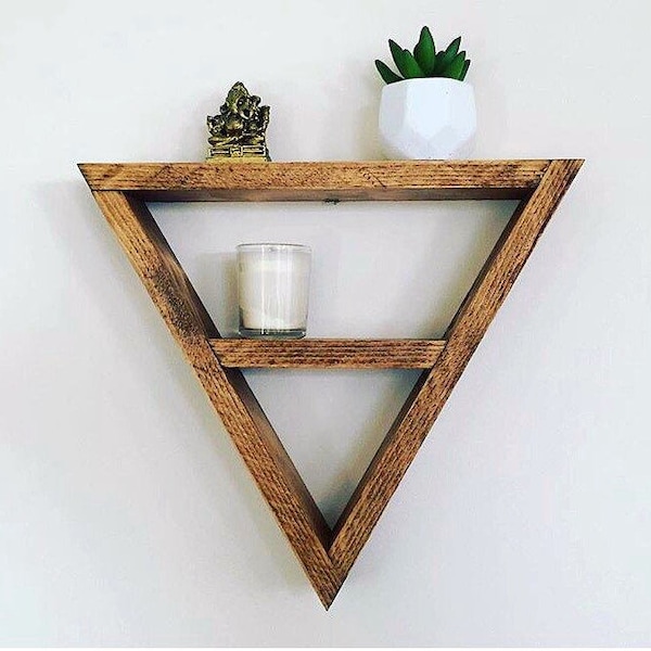Geometric Shelf - Etsy