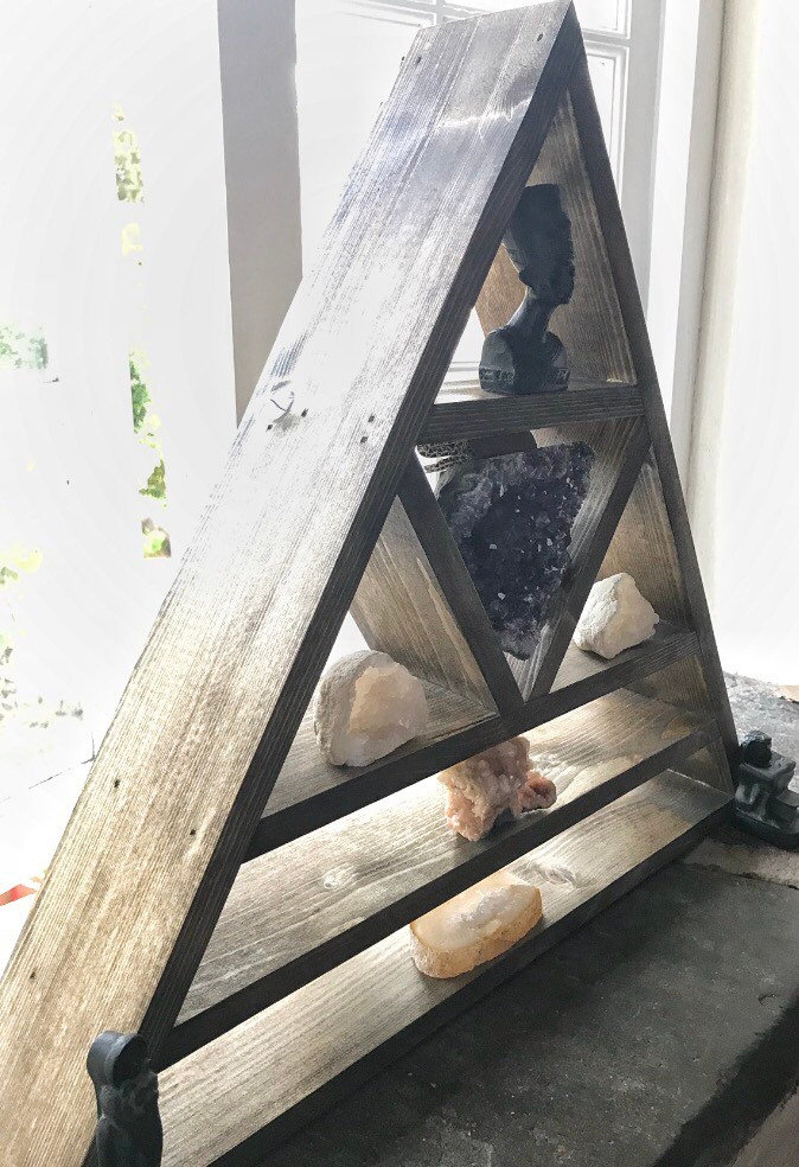 Large Altar Altar Space Triangle Shelf Display Shelf - Etsy
