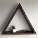Triangle Shelf, Large Triangle Shelf, Geometric Wall Shelf, Triangle ...