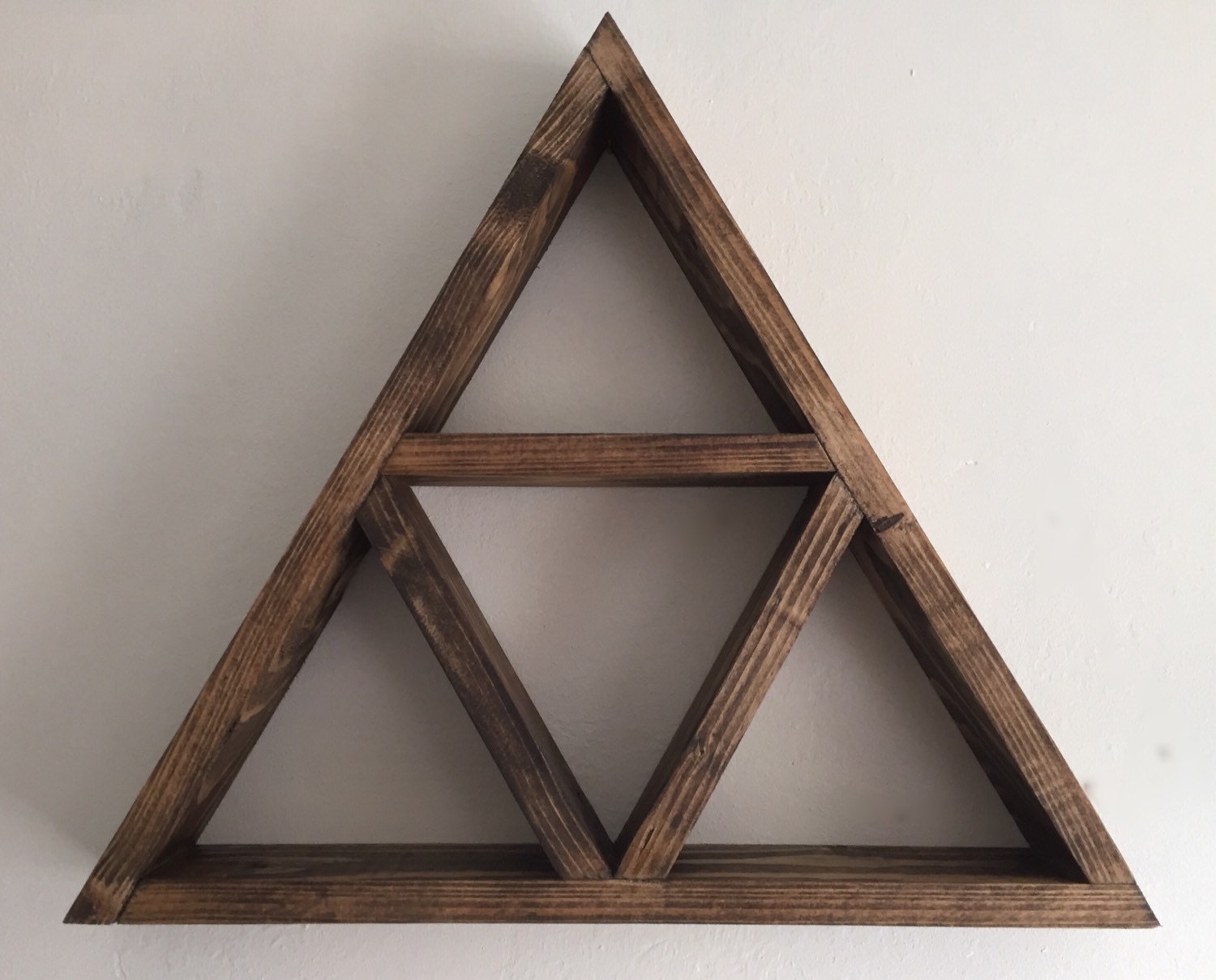 Triangle shelf Crystal shelf triangle display shelf Display | Etsy