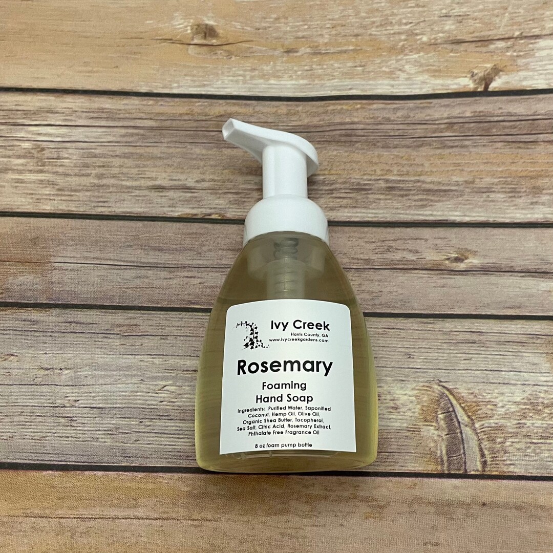 Ivy Creek Rosemary Foaming Hand Soap Foaming Hand Soap Natural Hand ...