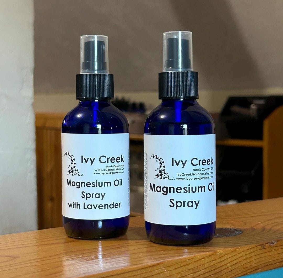 Magnesium Oil Mist | Topical Mineral-rich Skincare | Calming Relaxation ...