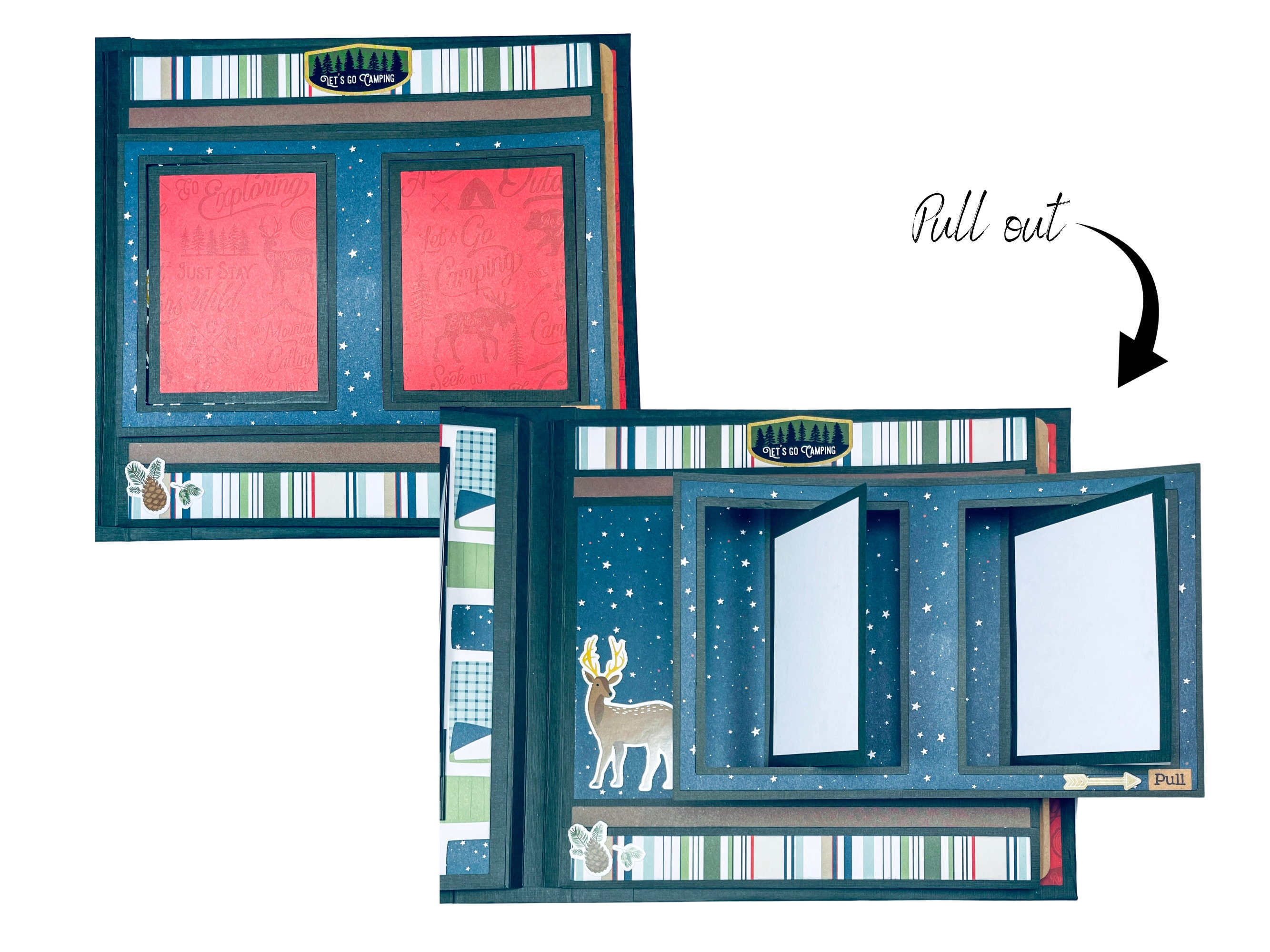 Interactive Mini Album PDF and Tutorial, DIY Mini Album, Make Your Own ...