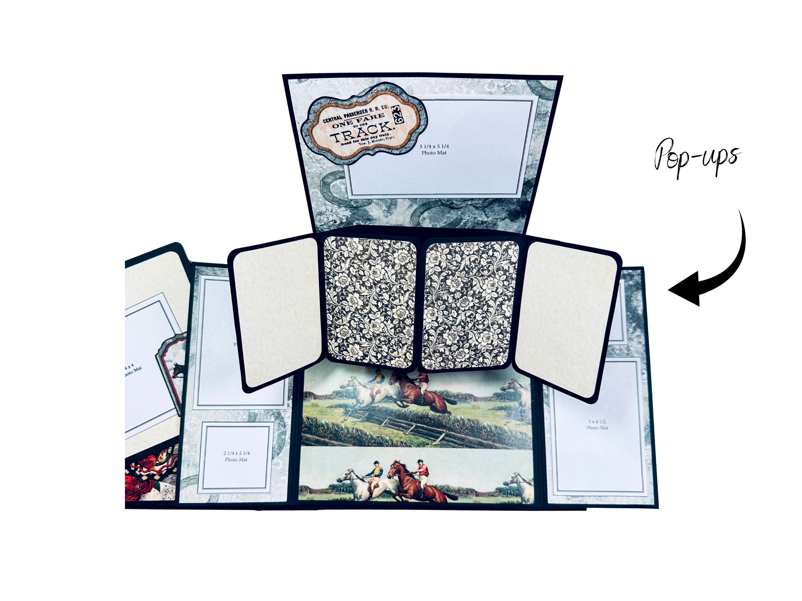 Interactive Mini Album PDF and Tutorial, DIY Mini Album, Make Your Own ...