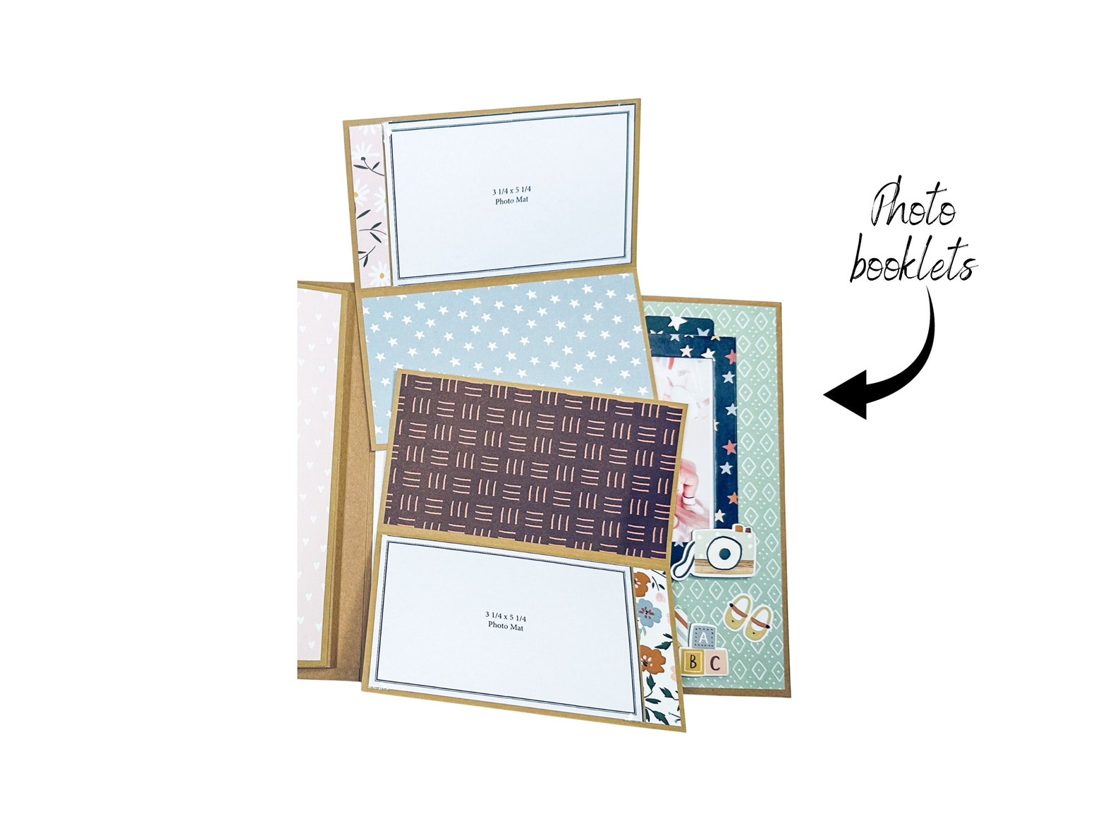 Interactive Mini Album PDF and Tutorial, DIY Mini Album, Make Your Own ...