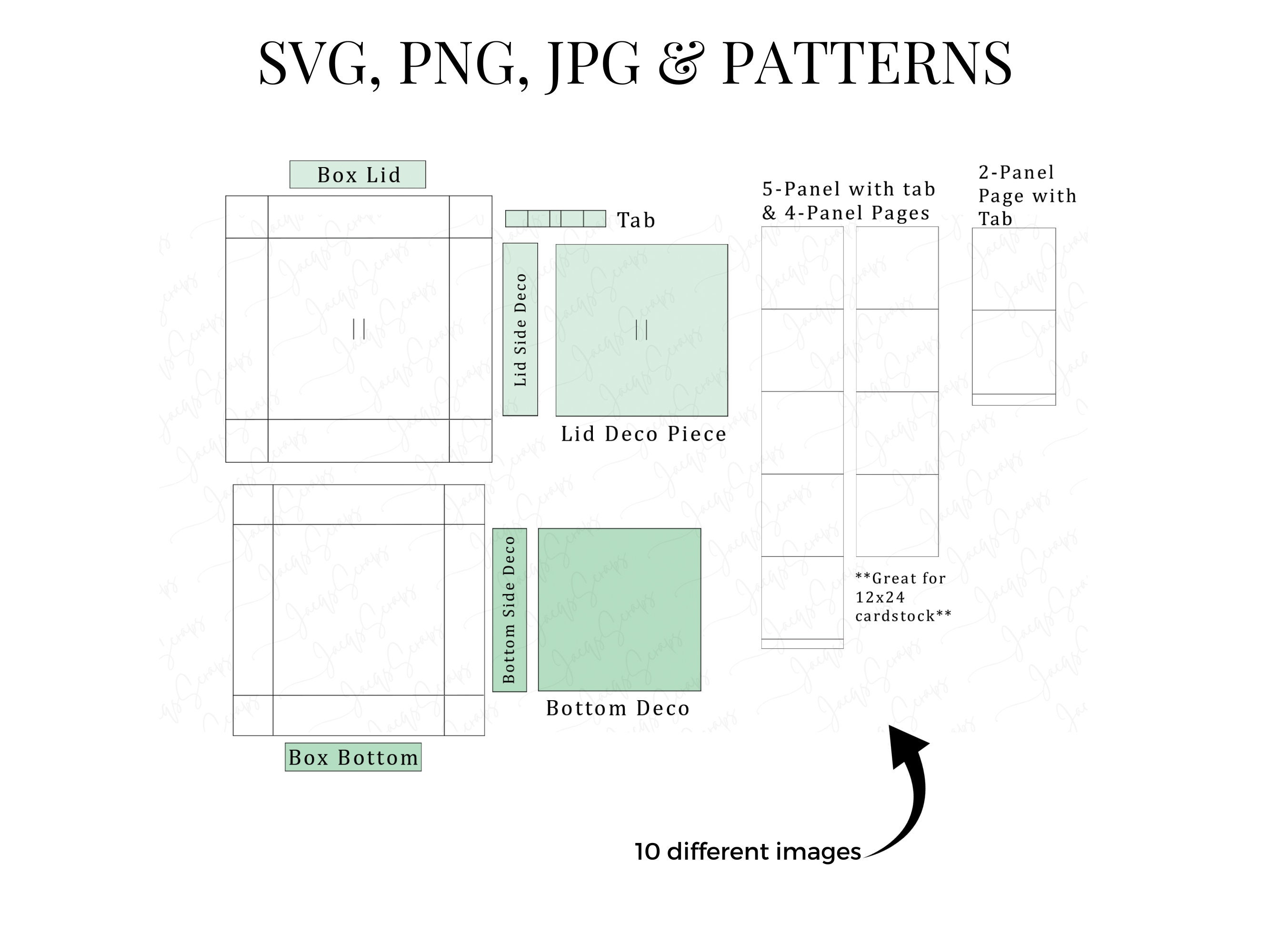 Pop-up Photo Box Tutorial and Cut Files, Memory Box, Mini Album, DIY ...