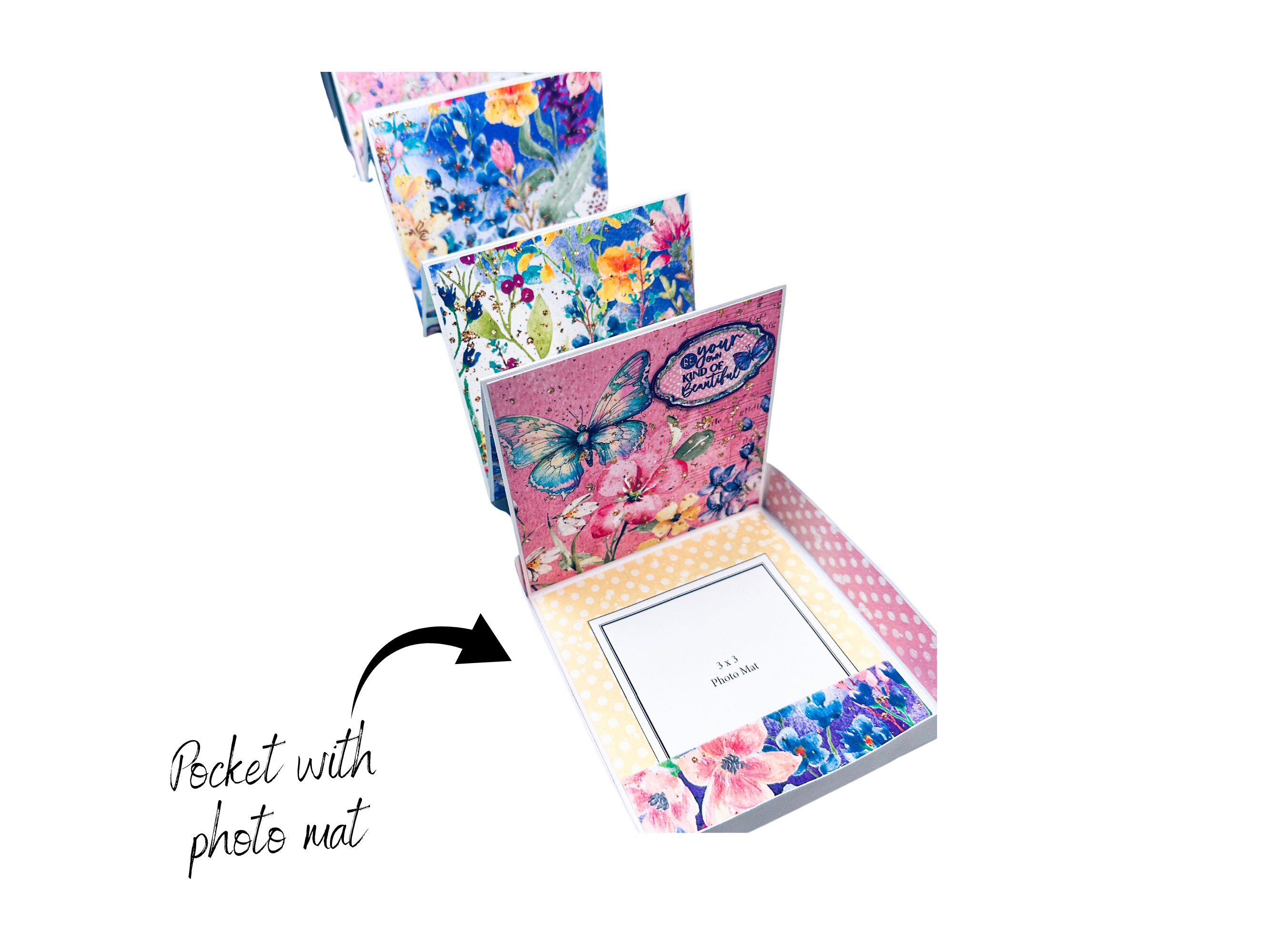 Pop-up Photo Box Tutorial and Cut Files, Memory Box, Mini Album, DIY ...