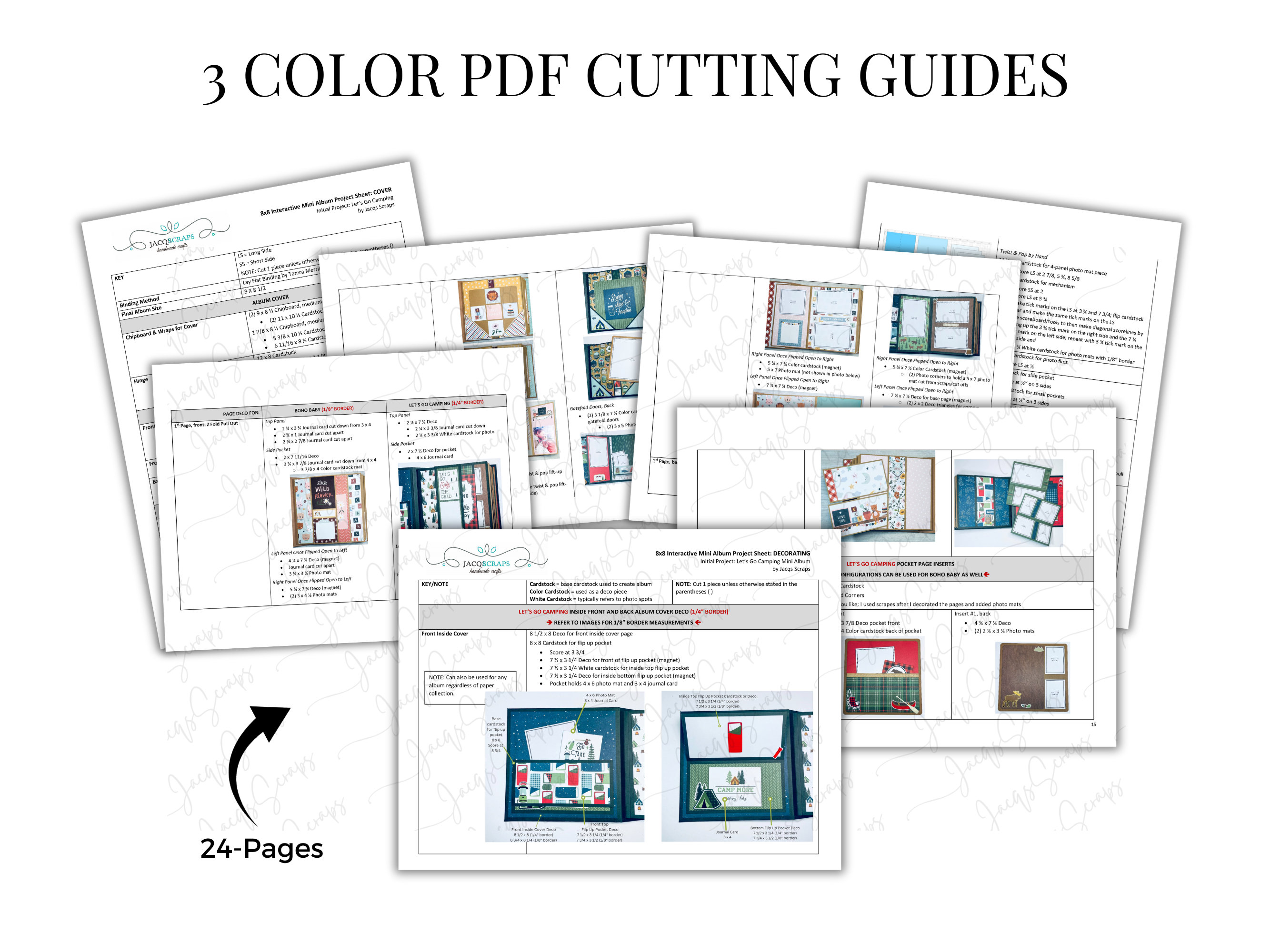 Interactive Mini Album PDF and Tutorial, DIY Mini Album, Make Your Own ...