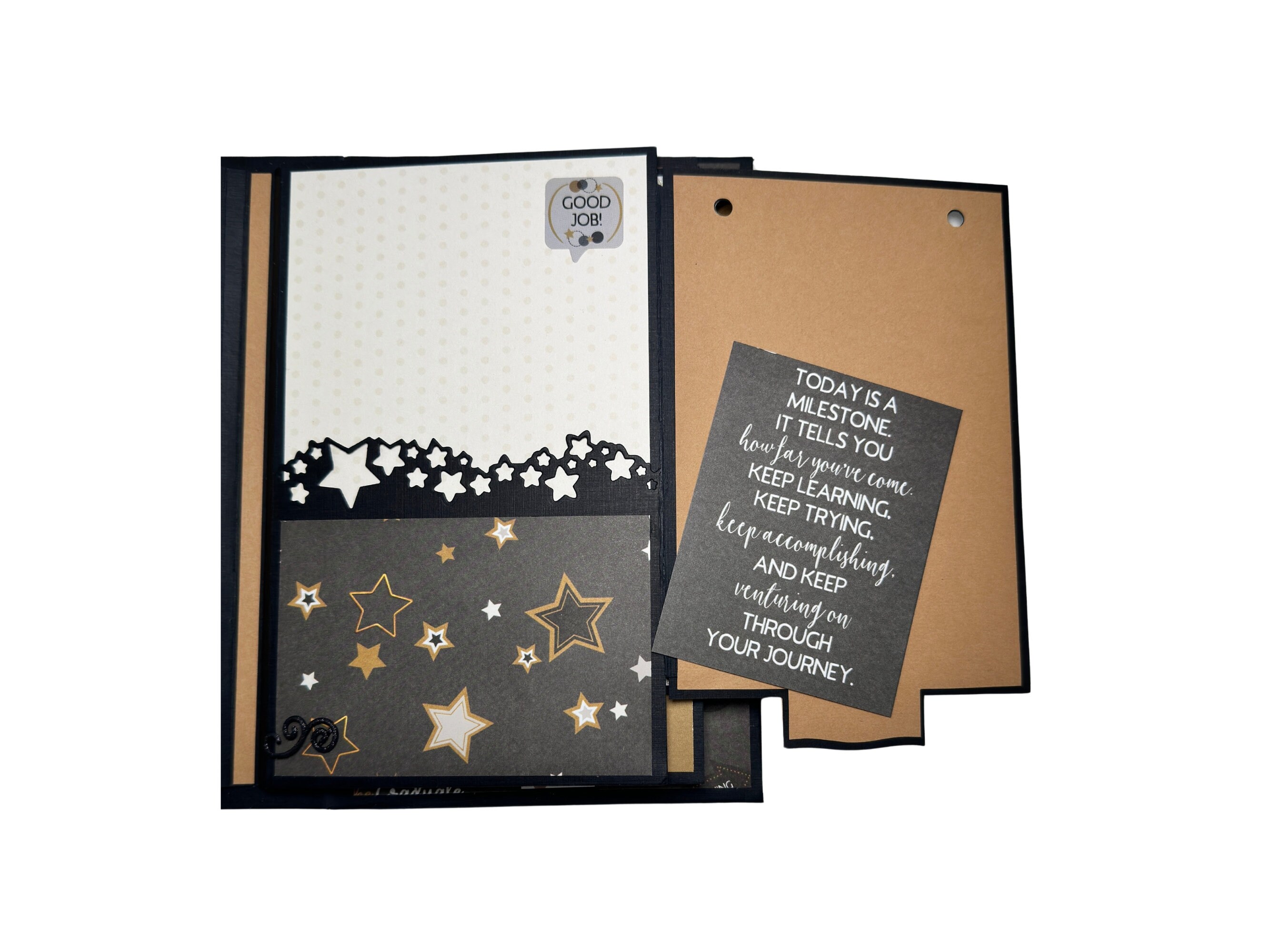 Graduation Banner Mini Album PDF Cutting Guide & Cut Files, DIY Mini ...