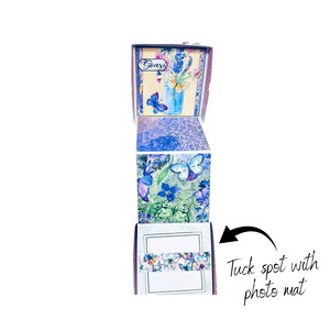 Pop-up Photo Box Tutorial and Cut Files, Memory Box, Mini Album, DIY ...