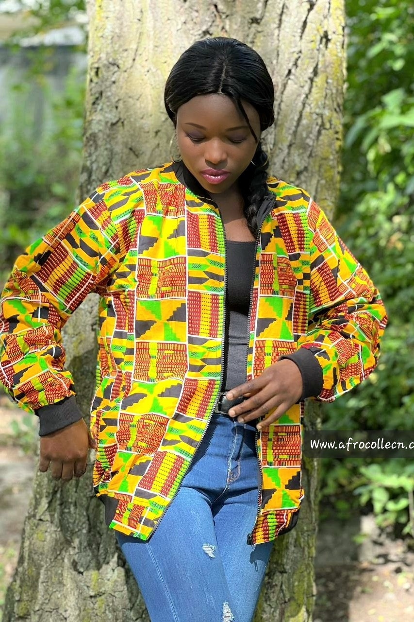Bomber Jacket / Ankara Bomber Jacket / Handmade Bomber Jacket / Jacket ...