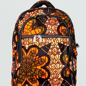 Backpack, Ankara Backpack, Laptop Bag, School Bag, Travel Bag, African ...