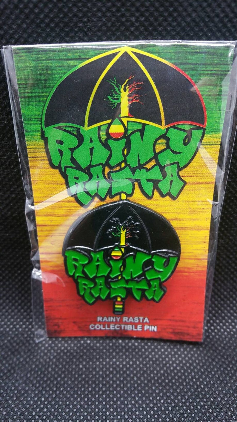 Rainy Rasta Limited Edition Hatpin (only 100) - Etsy